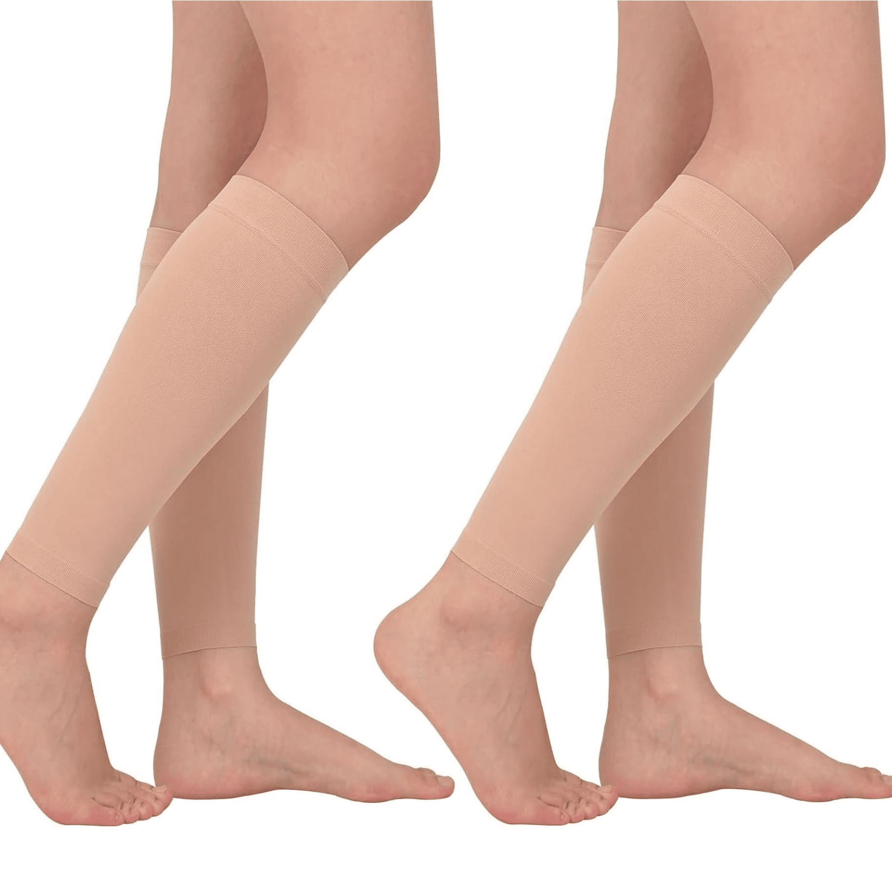 2 Pairs Calf Compression Sleeve Leg Compression Sock Calf and Shin ...