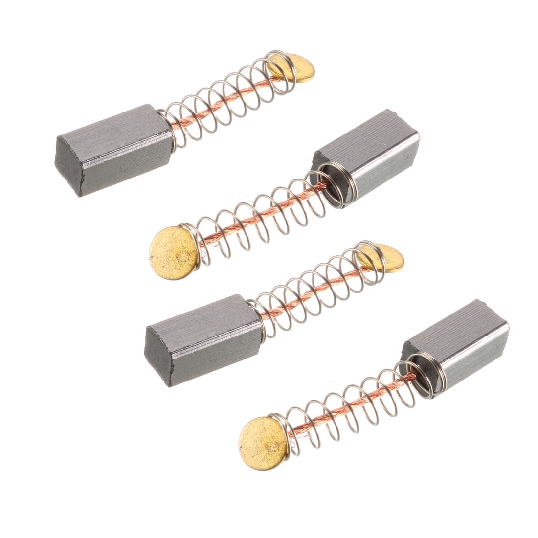 2 Pairs Carbon Brushes Power Tool 10 x 5 x 5mm for Electric Motor ...