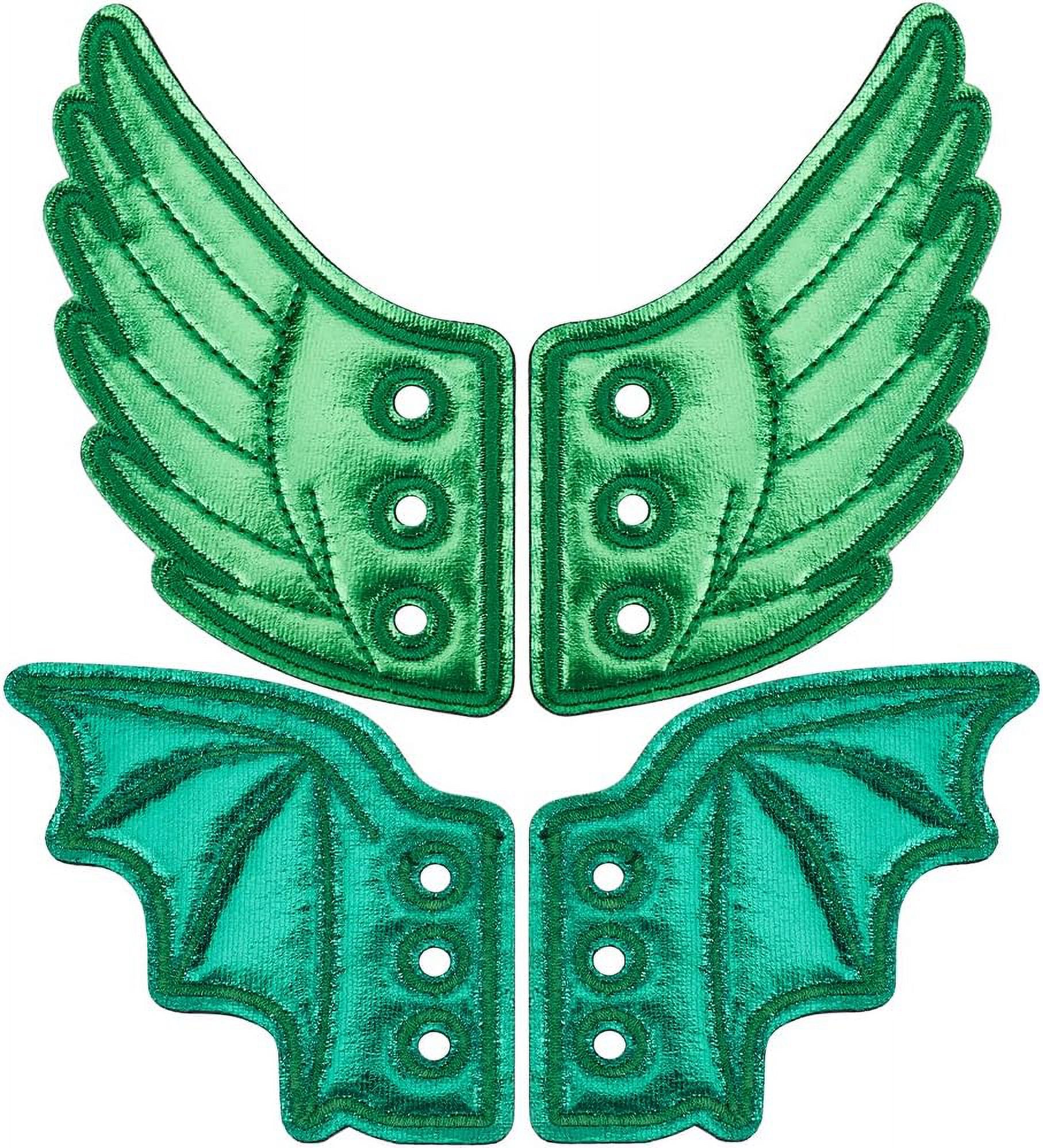 2 Pairs Charms Shoe Wings Accessories Cloth Angel Wings Shoes Lace ...