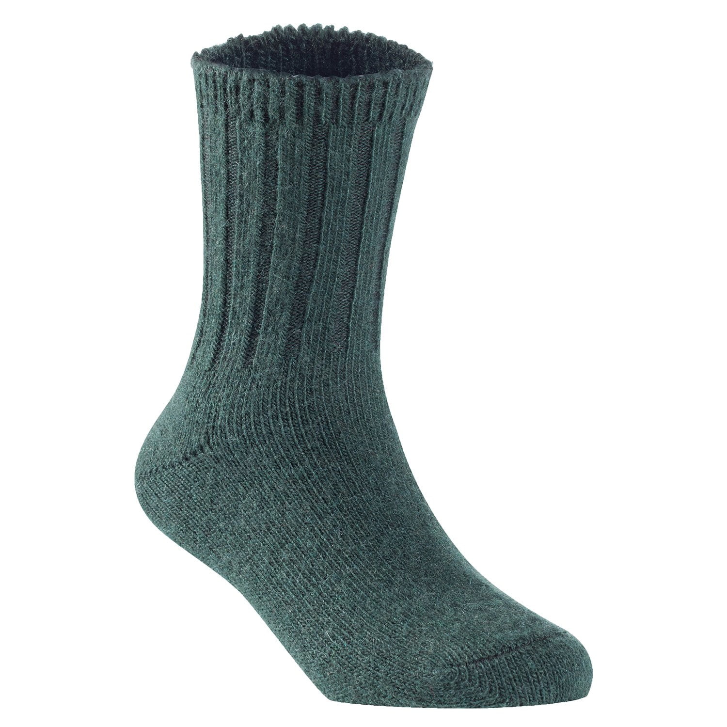 2 Pairs Children's Durable, Stretchable, Thick & Warm Wool Crew Socks ...