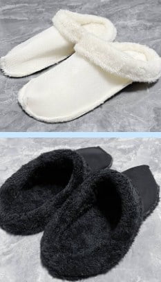 2 Pairs Clogs Warm Inserts Plush Shoe Inserts Fuzzy Slipper Shoe Liners ...