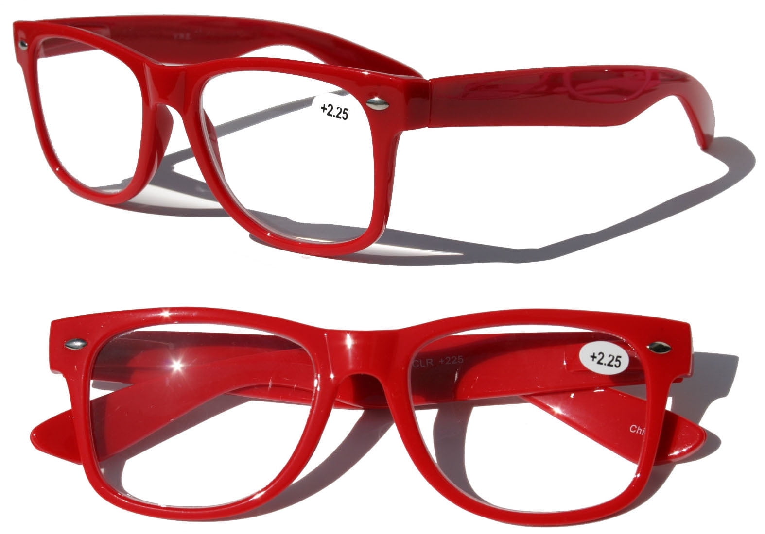 V.W.E., 2 Pairs Colorful Reading Glasses, Lightweight Stylish Readers ...
