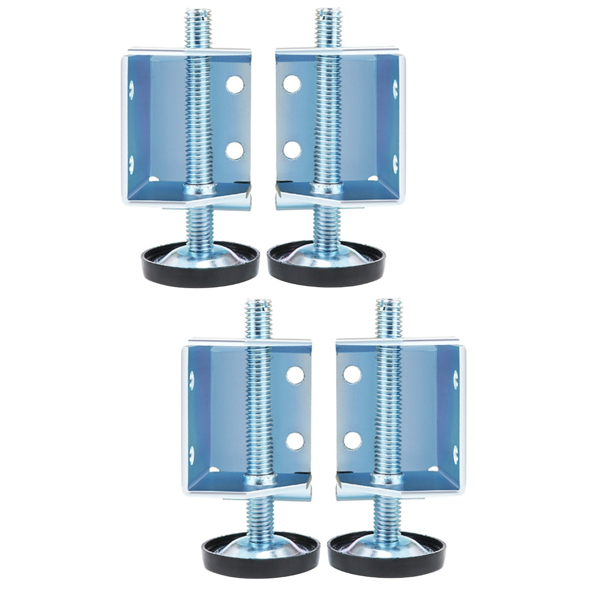 2 Pairs Corner Wardrobe Adjustable Table Legs Wardrobe Level Feet ...