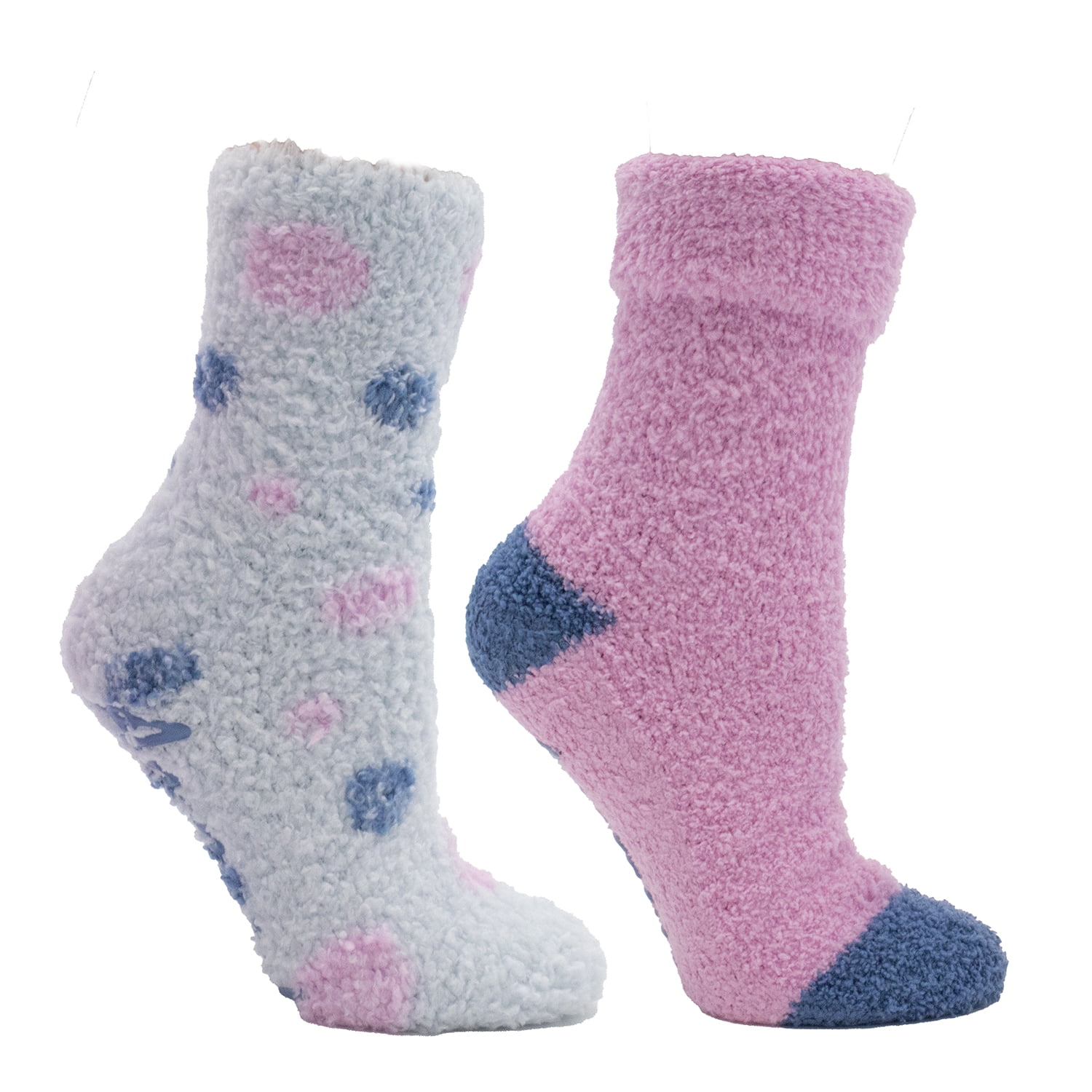 2 Pairs Delightful Dot Socks, Spearmint Infused | Comes with a Mint ...