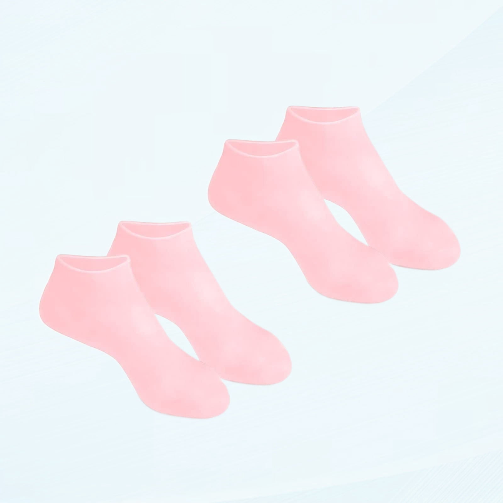 2 Pairs Deodorant Socks Foot Care Socks Moisturizing Socks for ...
