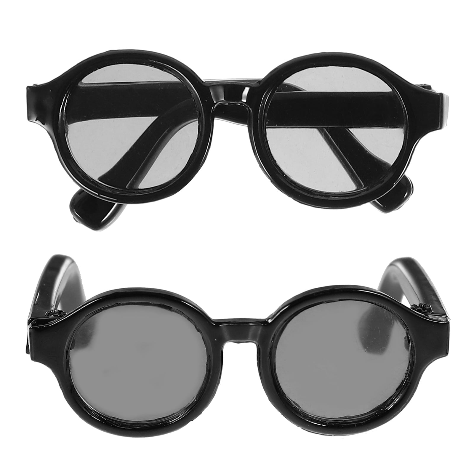 Koolleo 2 Pairs Of Doll Eyewear Dress Up Accessory Eye Catching Doll Glasses Eyeglasses For Doll