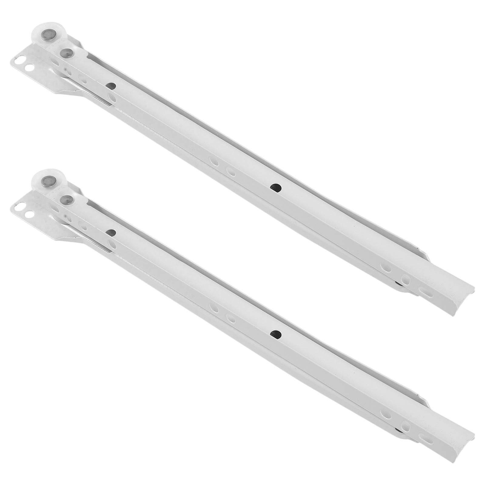 2 Pairs Drawer Slide Rollers Furniture Slides Glides Dressers Drawers ...