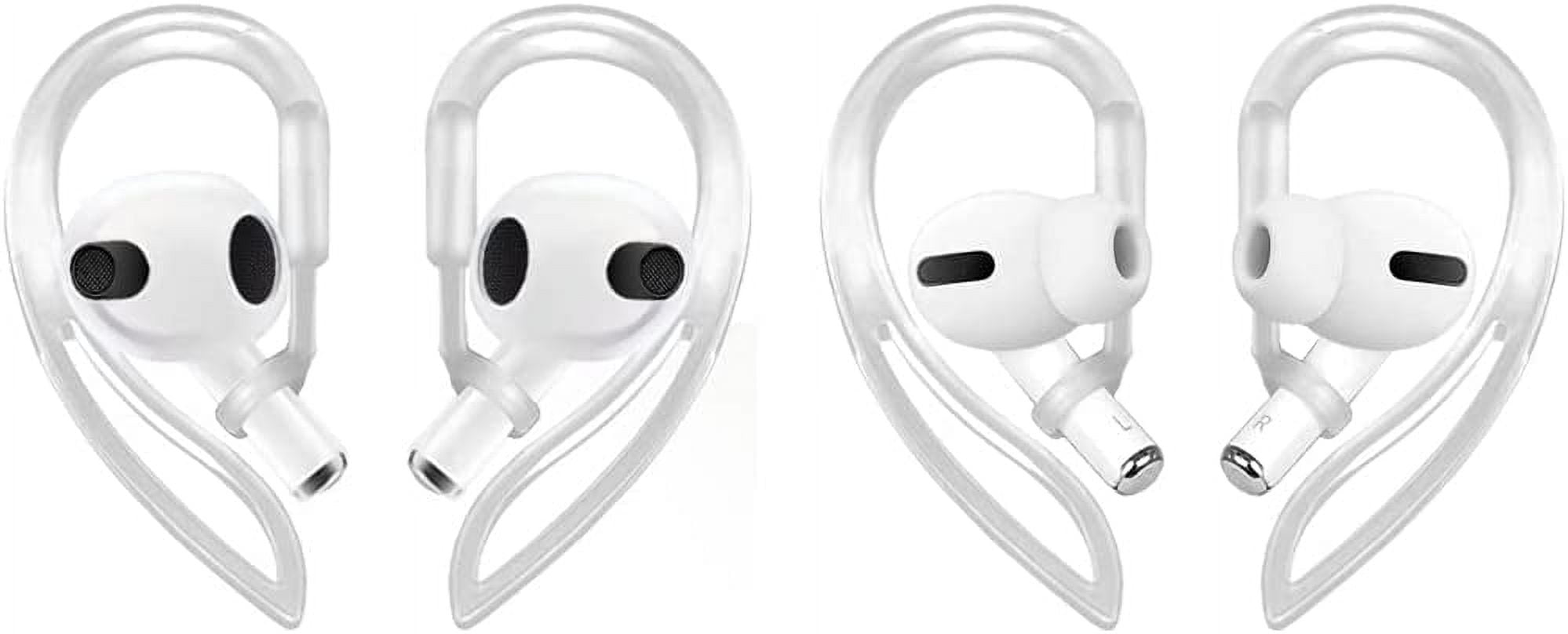2 Pairs Ear Hook Compatible with AirPods Pro 3 2 1 Gen, Multi ...