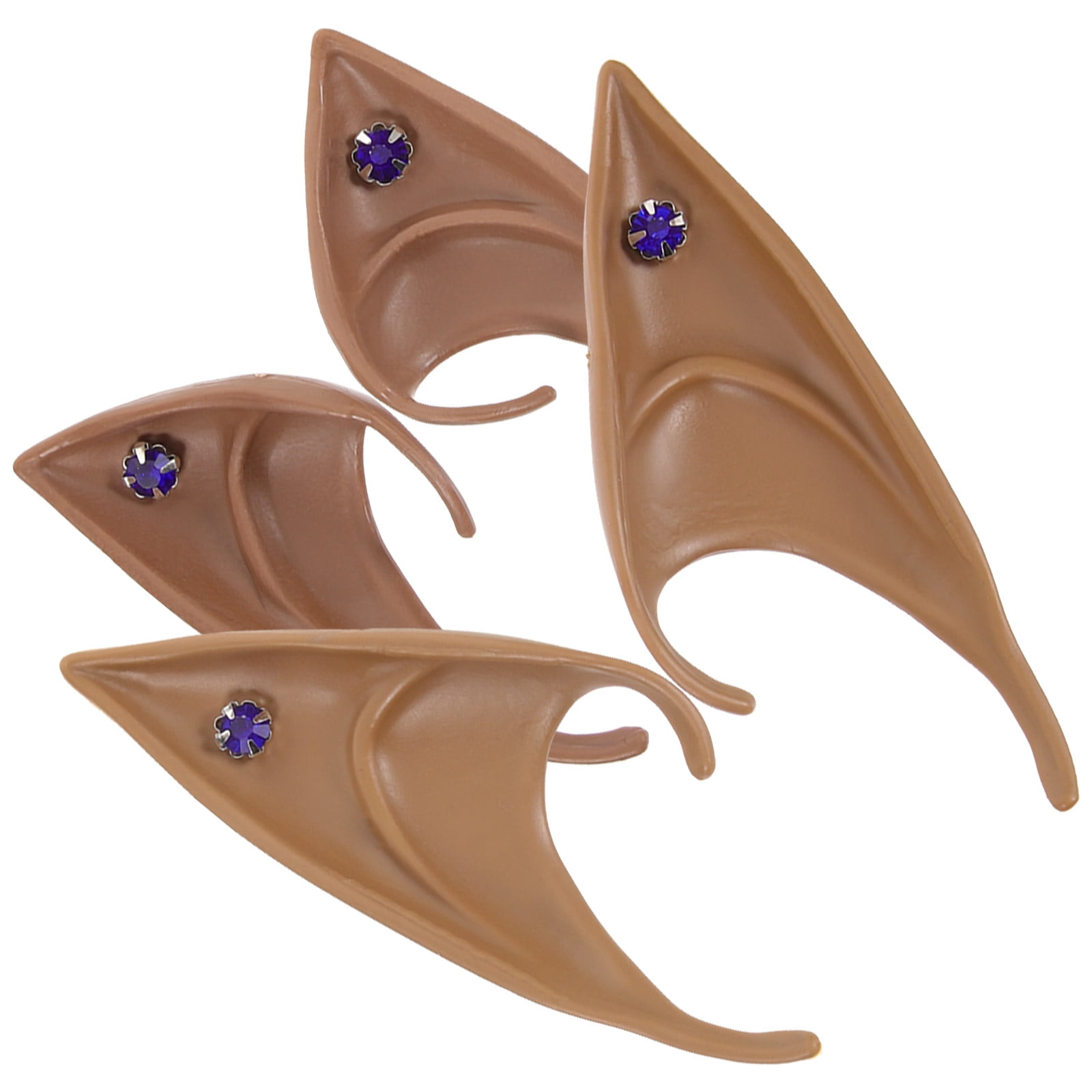 2 Pairs Ears Photo Prop Cosplay Fairy Ears Decorative Ears Prop for ...