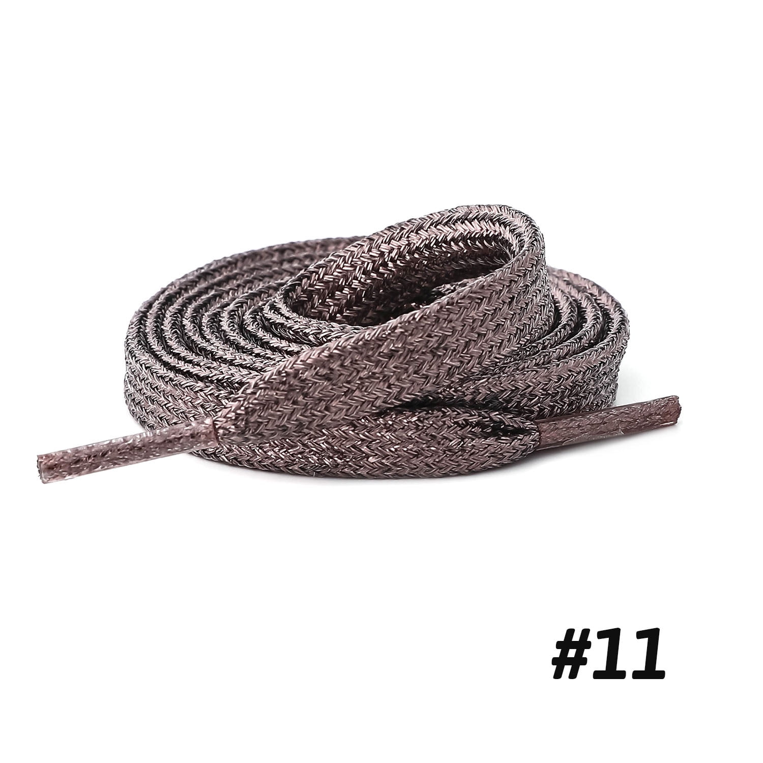 1 Pair Flat Glitter Shiny Metallic Shoe Laces, 22 Colors Colorful ...