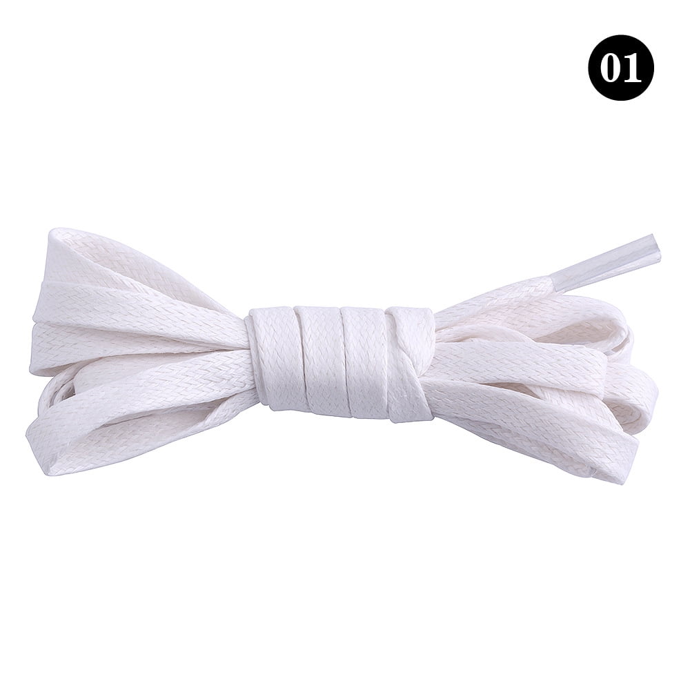 2 Pairs Flat Waxed Shoe Laces for Boots, 10 Colors Shoelaces for Boots ...