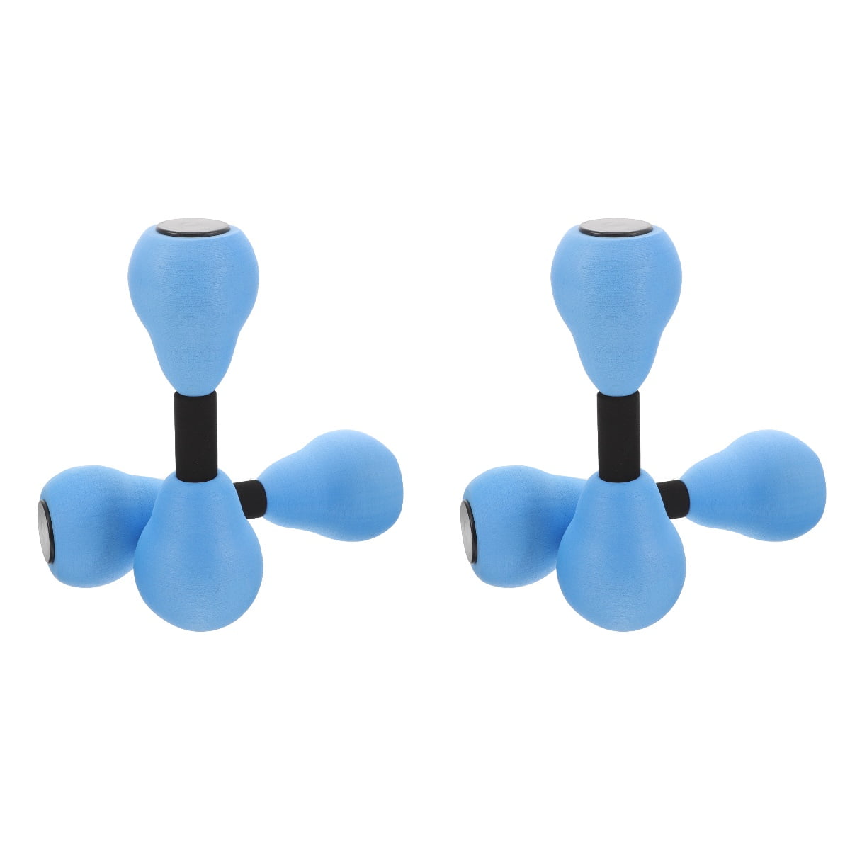 2 Pairs Floating Portable Dumbbell Aquatic Dumbbell Child Fitness 27x8 ...