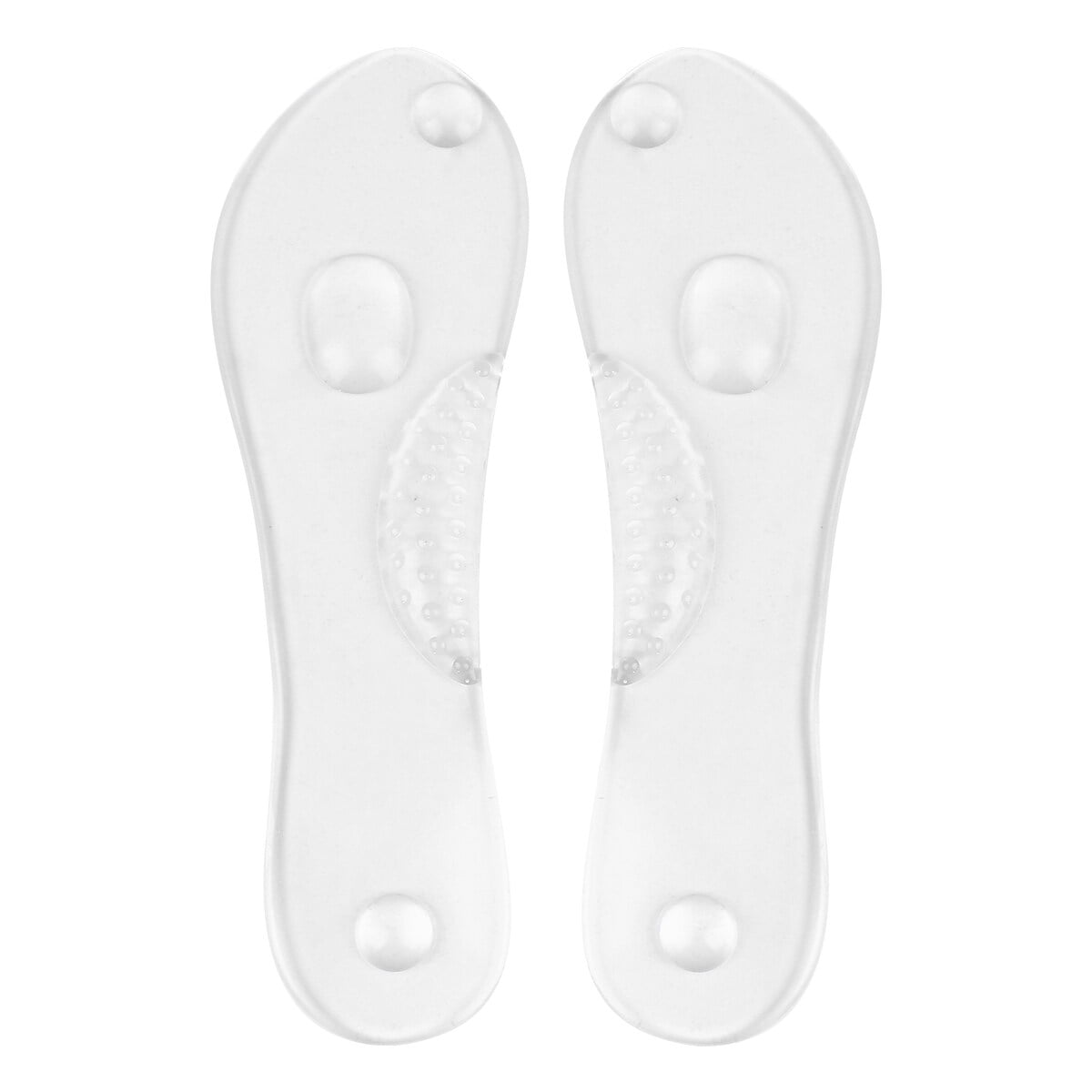 2 Pairs Foot Arch Support Cushions Massager Insoles for High Heels Foot ...