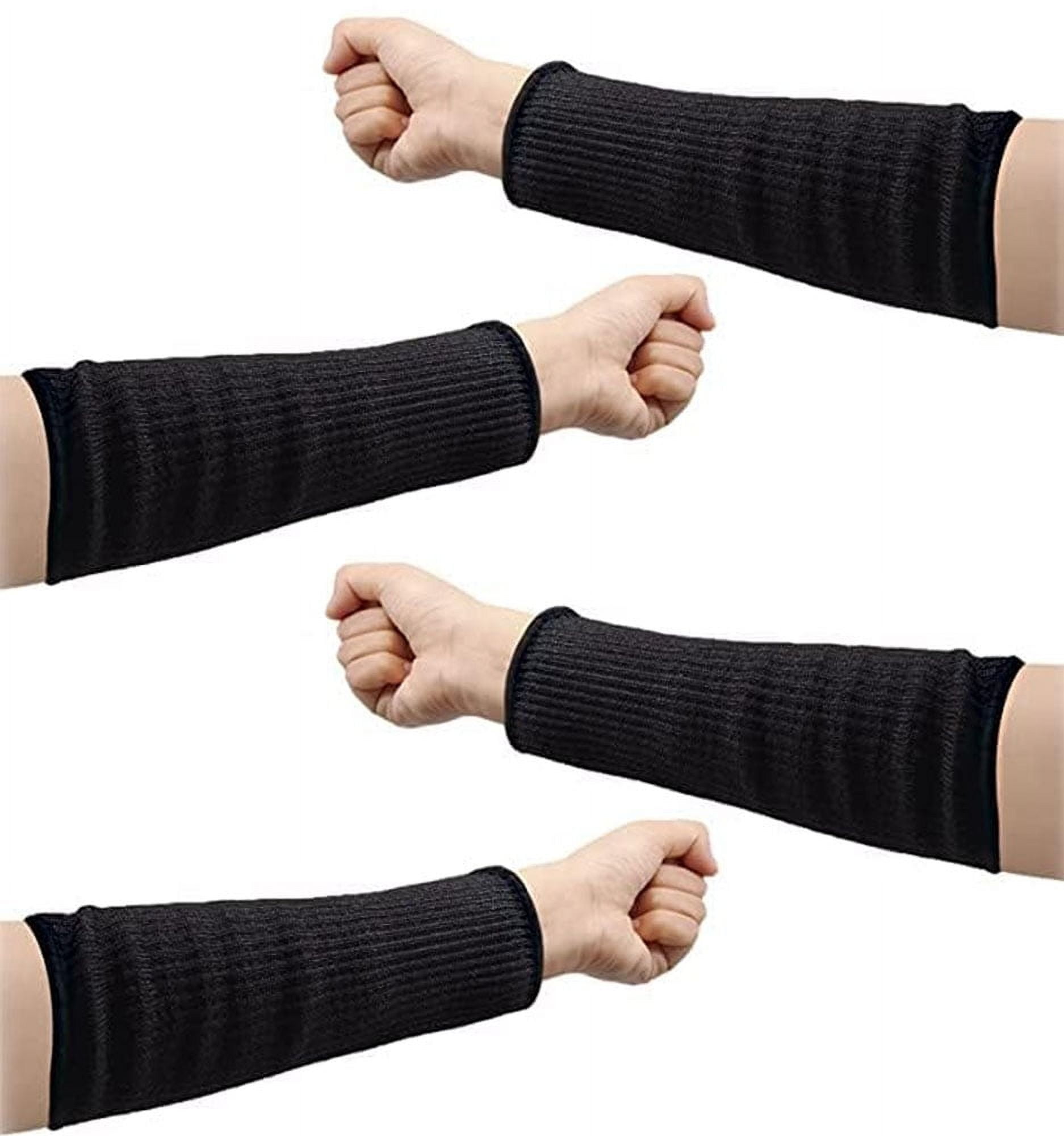 2 Pairs Forearm Sleeve, Cut Resistant Sleeves for Men and Women Arm ...