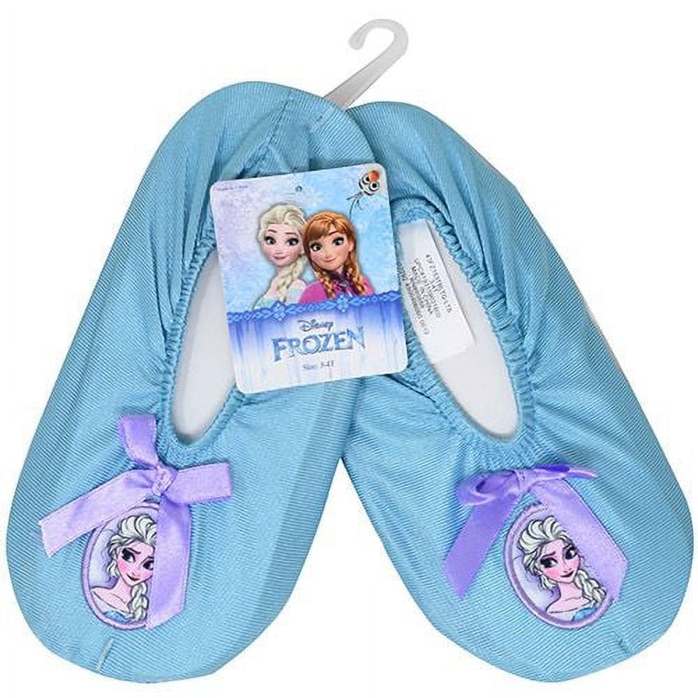 Licensed Products Frozen Elsa Slipper Socks, Ballet Style, Size 3T-4T ...