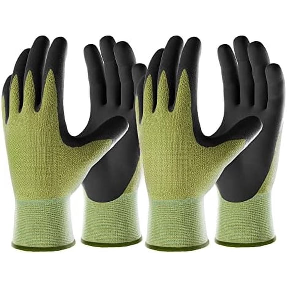 2 Pairs Gardening Working Gloves for Men and Women, Touchscreen, Grippy ...