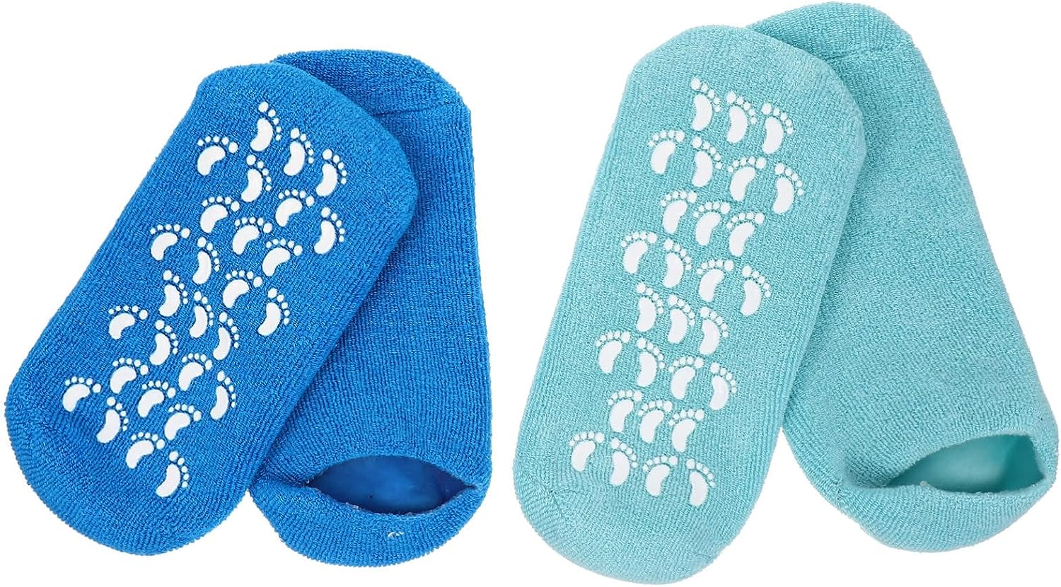 2 Pairs Gel Socks Dry Feet Socks Moisturizing Socks for Foot Care ...