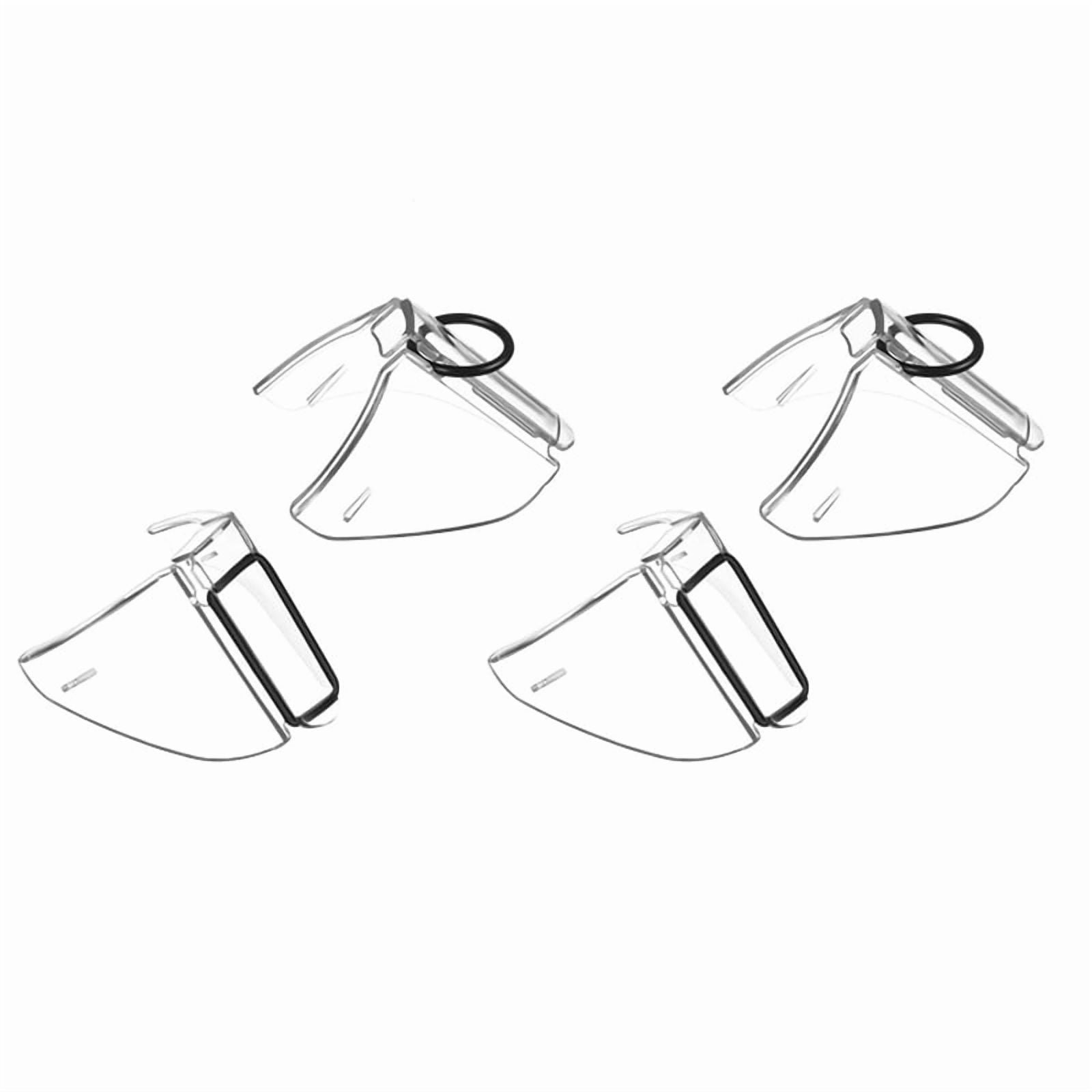 2 Pairs Glasses Side Shield on Eye Glasse Side Shield Anti-Slip on Side ...