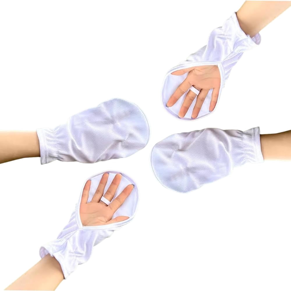 2 Pairs Hand Sun Protection Gloves for Women Loose Fit,UV Protector ...
