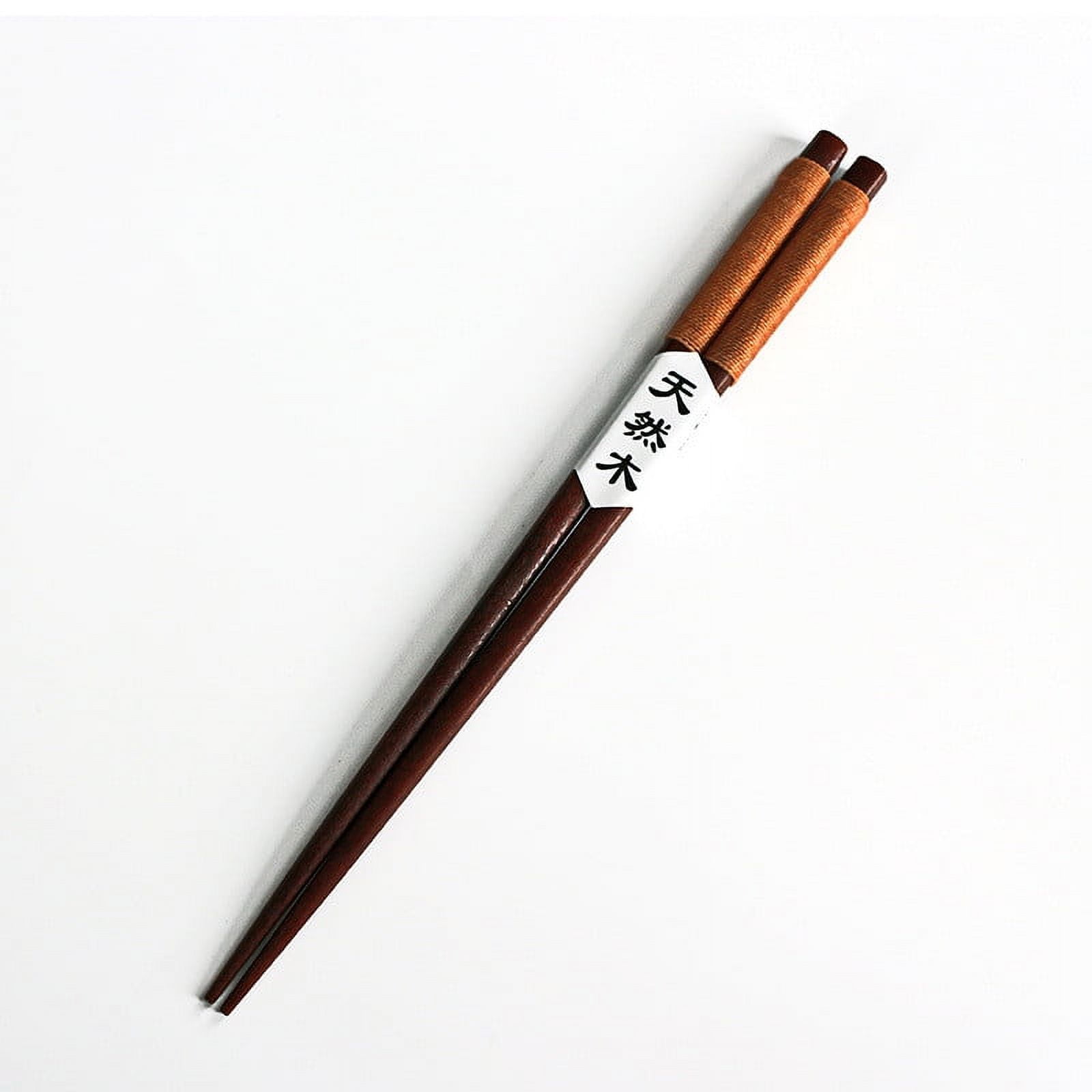 2 Pairs Handmade Japanese Natural Chestnut Wood Chopsticks Set Value ...