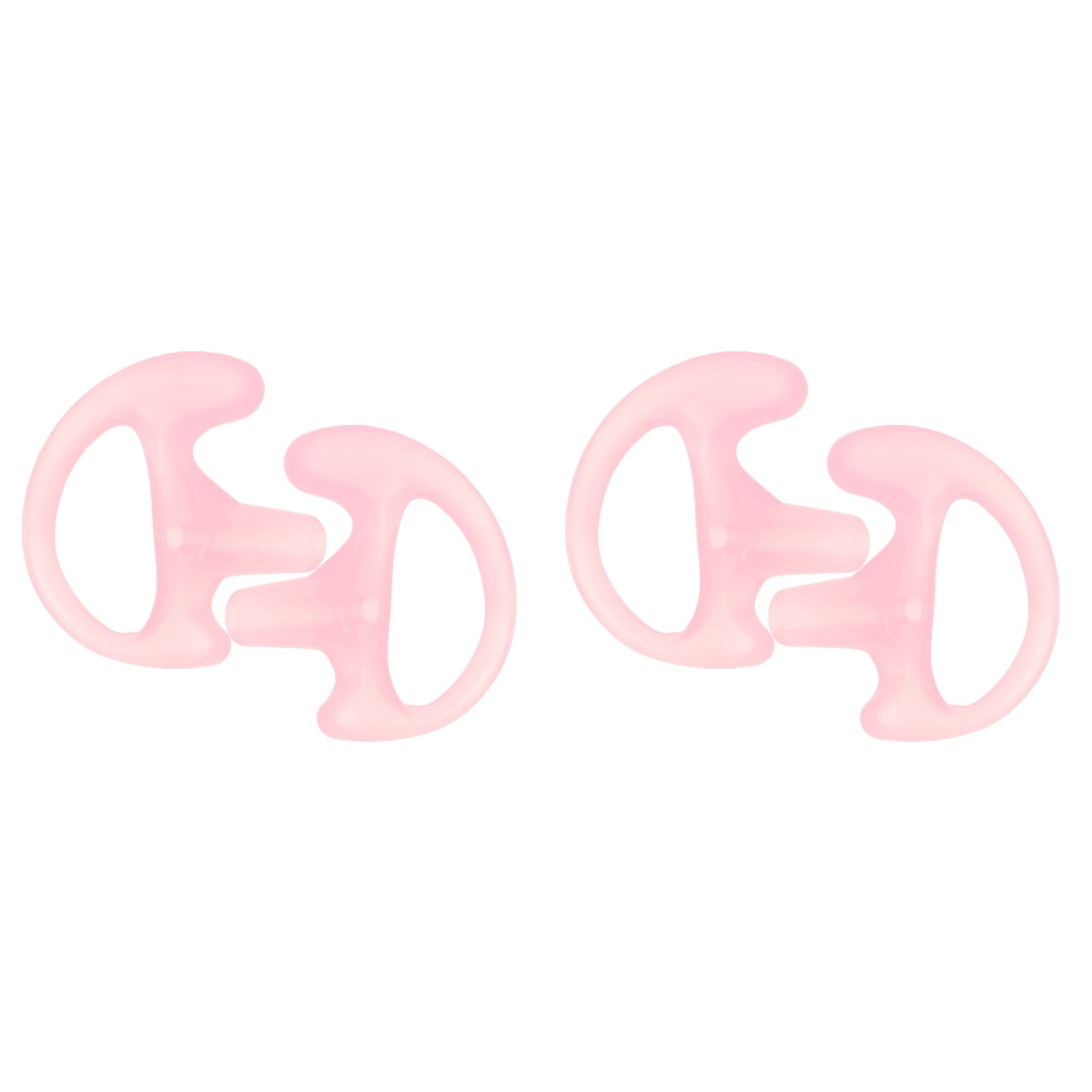 2 Pairs Interphone Ear Plugs Buds Sleep Headphones Headset Work Pink ...