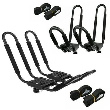 Costway Heavy Duty Freestanding Dual Storage Kayak Canoe Rack Stand for ...