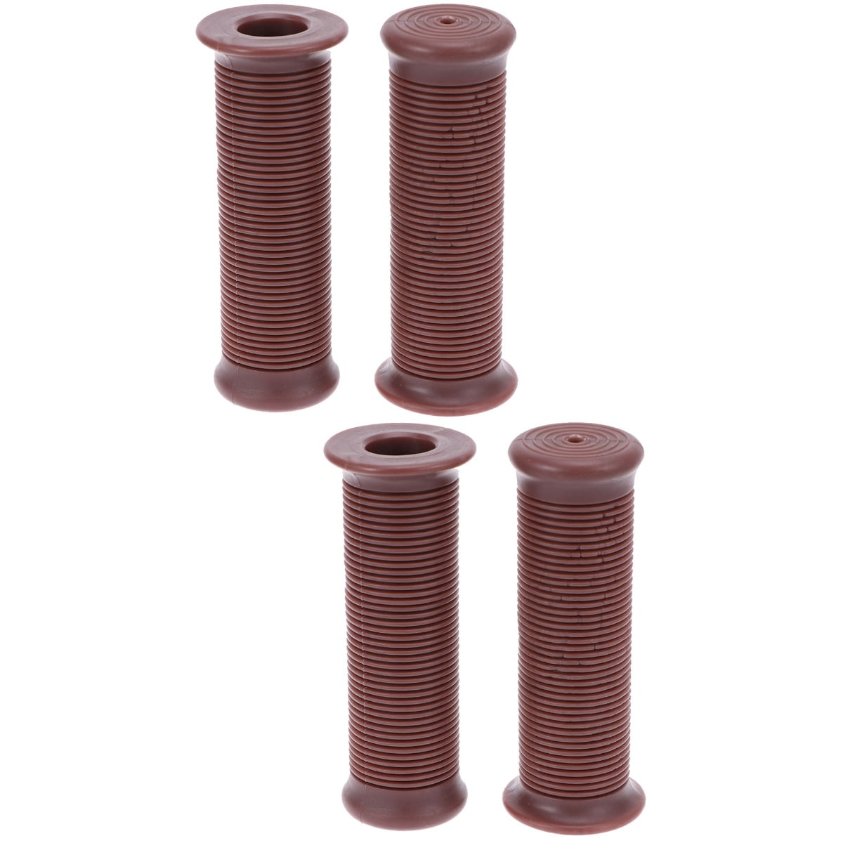 2 Pairs Kit Handlebar Threaded Grips Vintage Motorcycle - Walmart.com