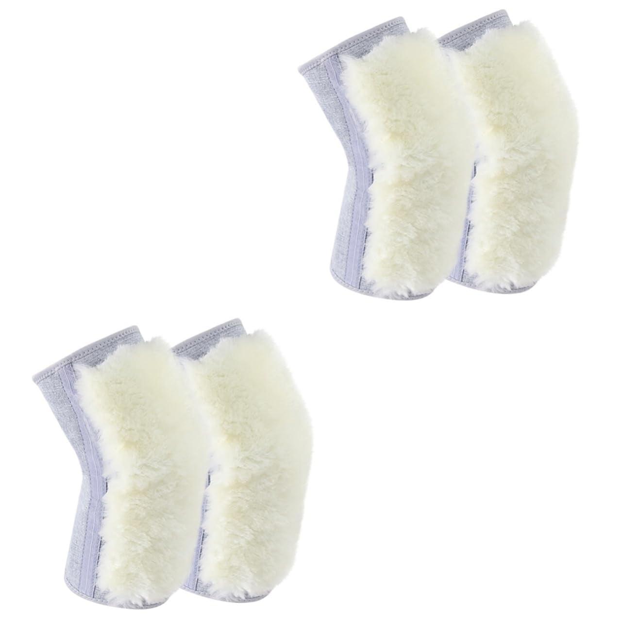 2 Pairs Knee Pads Knee Warmer Period Knee Brace Leg Strap Knee Sleeves ...