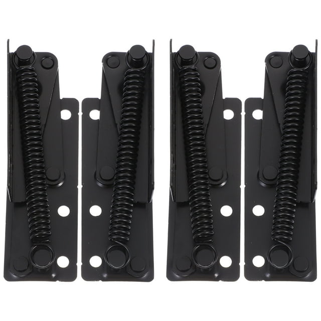 2 Pairs Lift And Up Hinge Trap Door Hinge Lid Support Hinge Drop Leaf