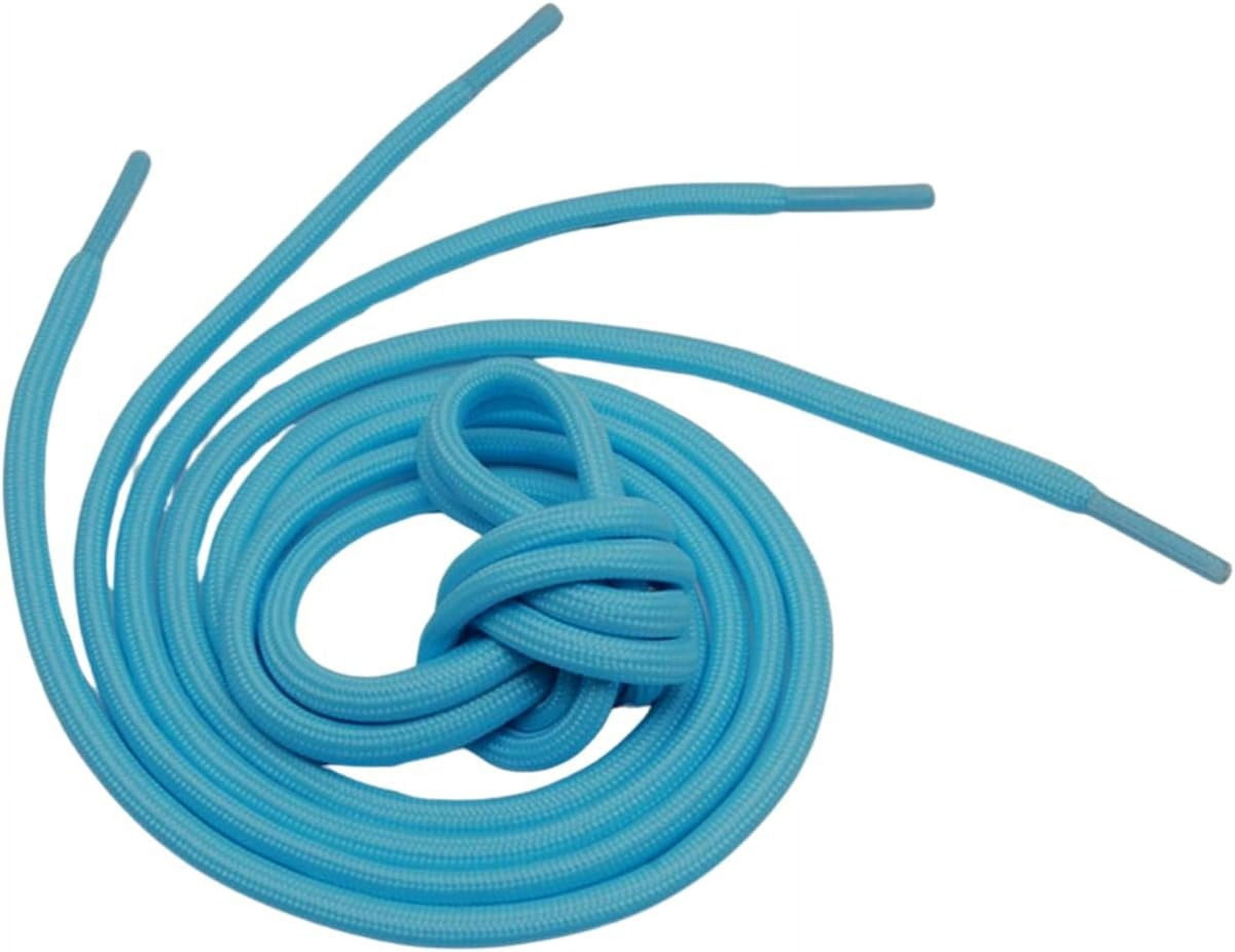 2 Pairs Luminous Round Shoelace Glow in the Dark Colorful Sport Shoelace Kids Children Heavy ...