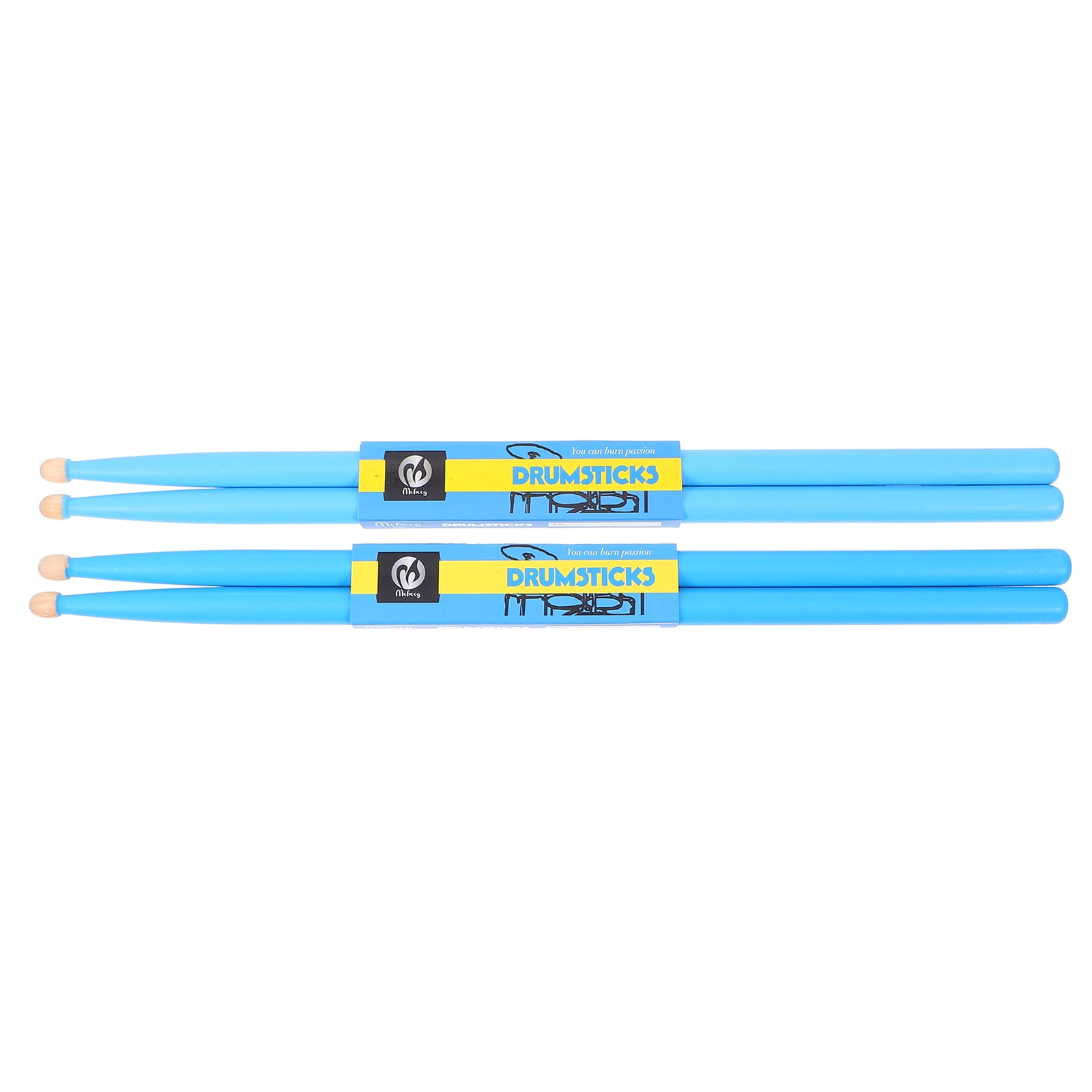 2 Pairs Maple Sticks Baby Blue Drum Kids Drumsticks Snare Child ...
