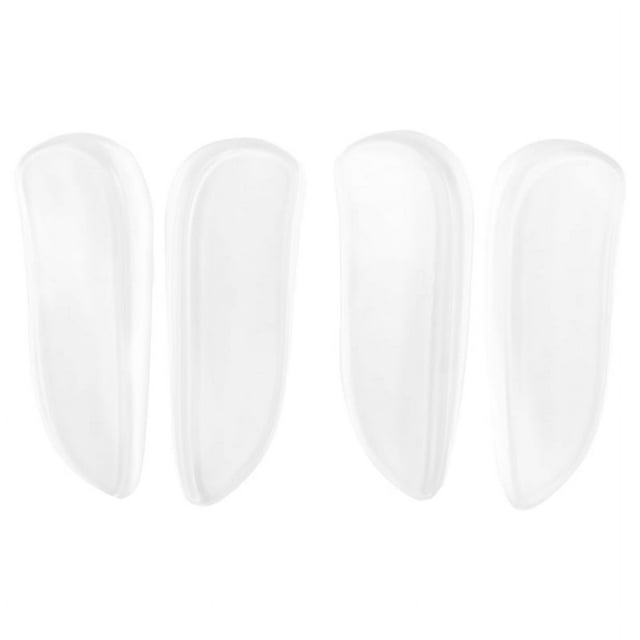 2 Pairs Medial & Lateral Heel Wedge Silicone Insoles - Corrective ...