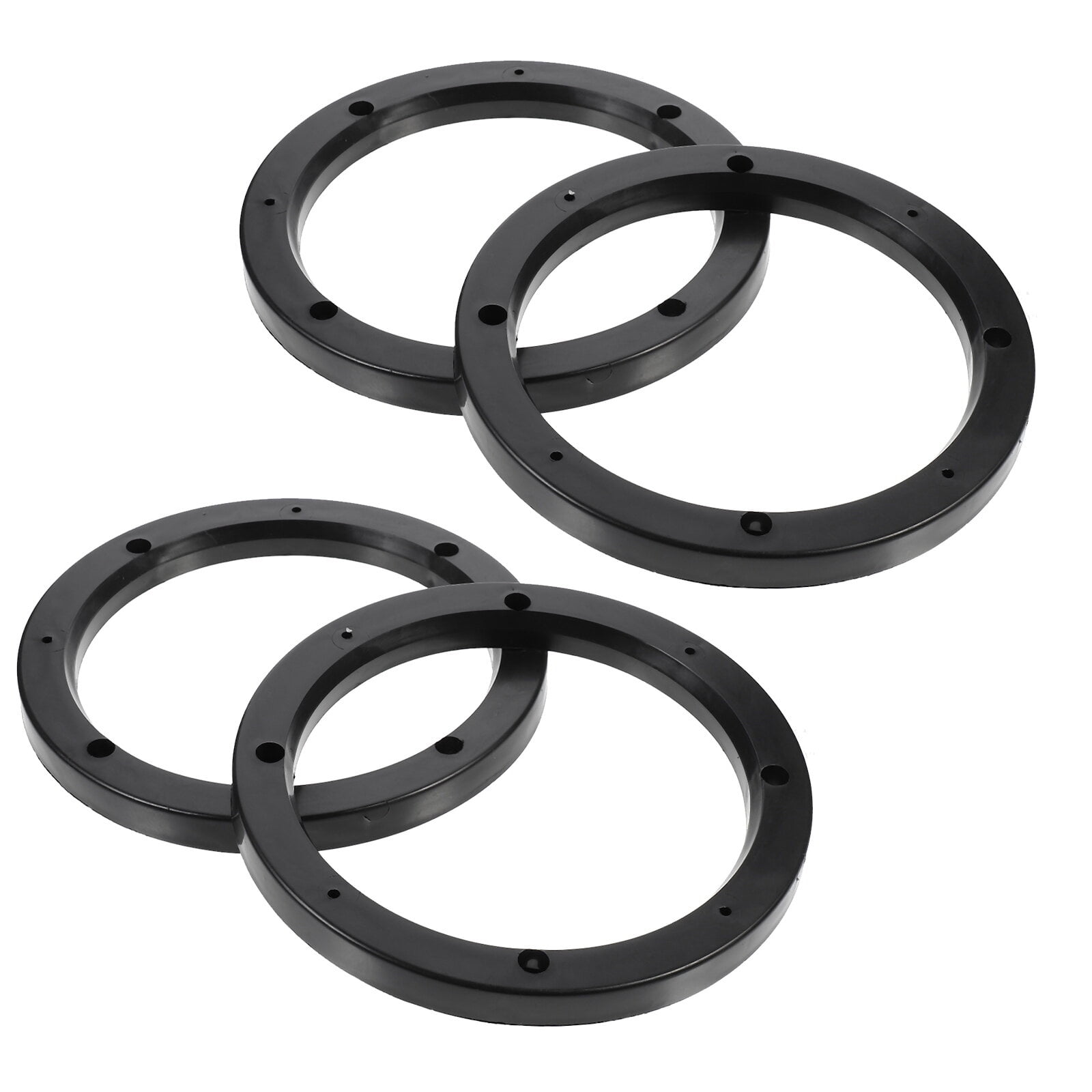 4 Pcs Universal Fit Car Speaker Spacer 6.5 Inch Adaptor Ring Mounting ...
