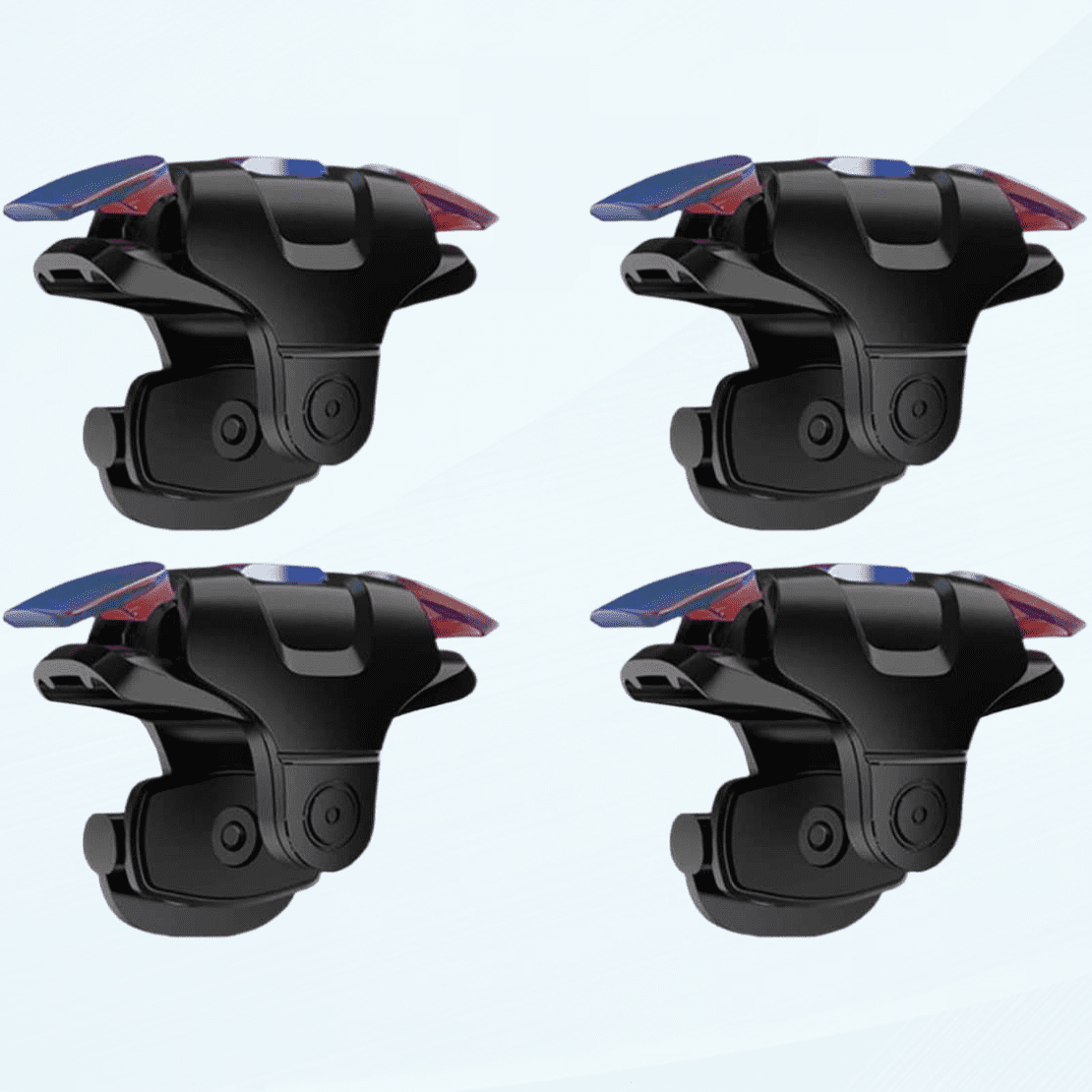 2 Pairs Mobile Mobile Game Controller Mobile Phone Gaming Triggers Gamepad Mobile Game Trigger 8038
