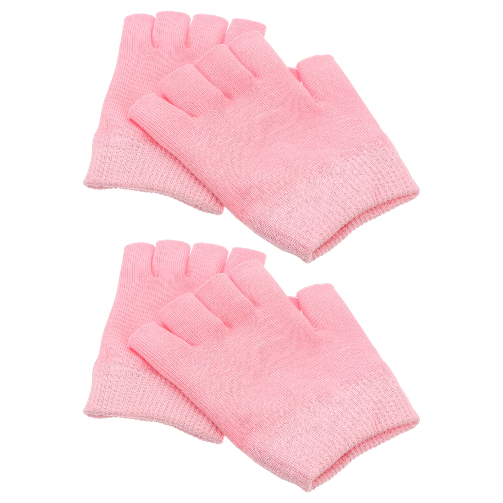 2 Pairs Moisturizing Gloves Fingerless Moisture Gloves Hand Care Gloves ...