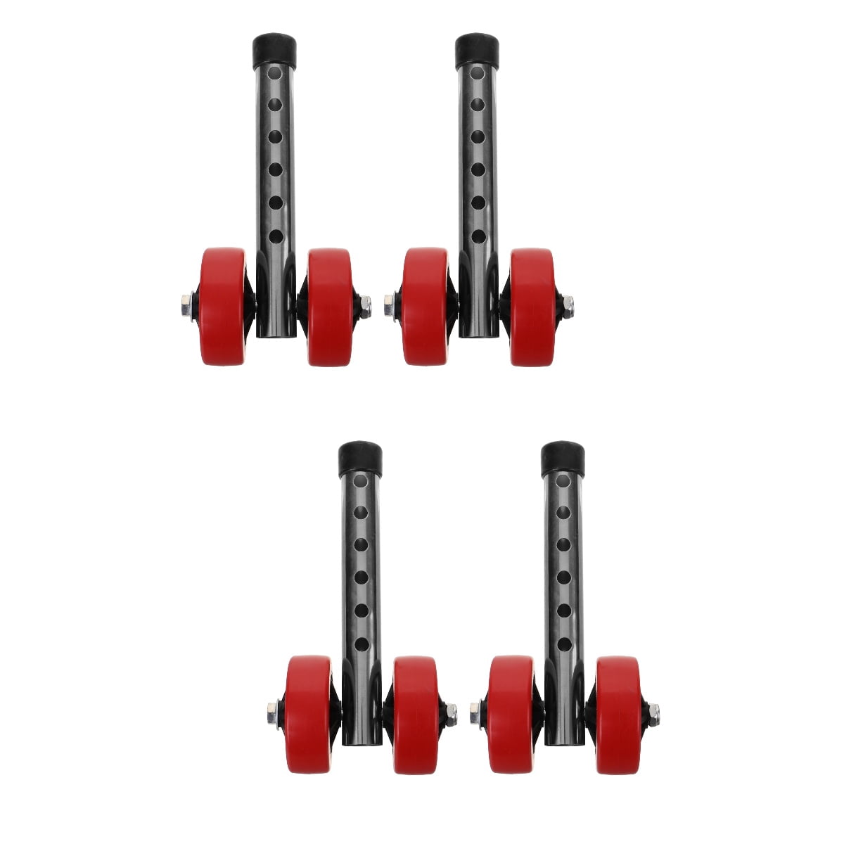 2 Pairs Multipurpose Universal Walker Wheels Elderly - Walmart.com