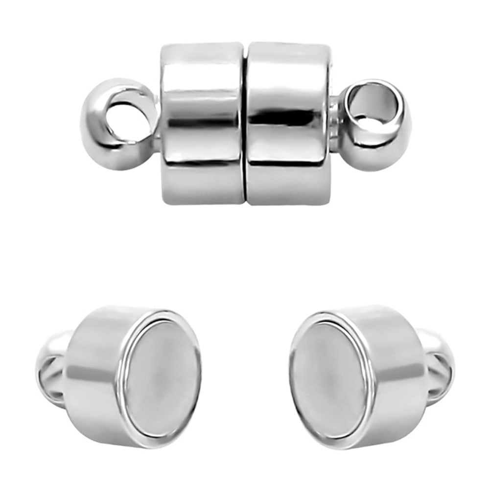 2 Pairs Necklace Magnetic Button Bracelet Magnetic Buckle Jewelries ...