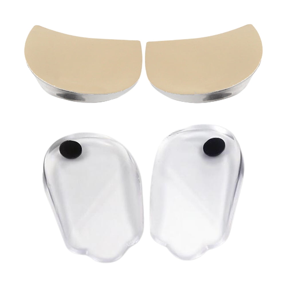HEMOTON Transparent Gel Insoles for Shoes with Magnet Stone for Heel ...
