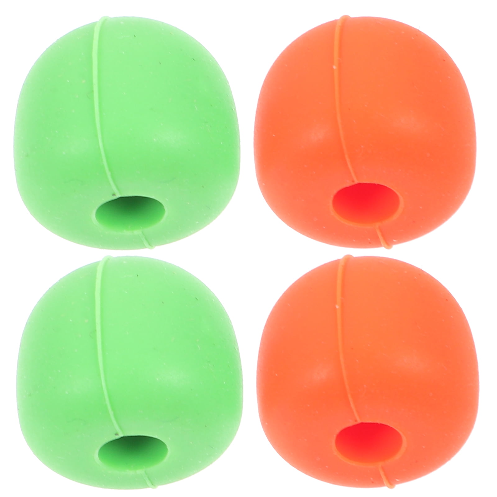 2 Pairs Percussion Mute Tip Silicone Drumstick Tip Drum Percussion Cap ...