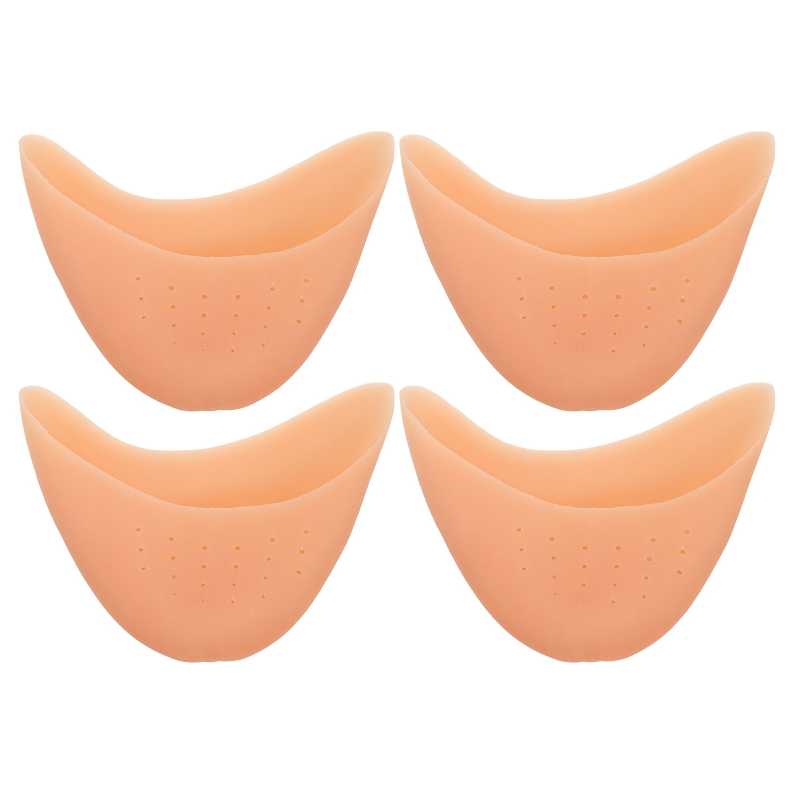 2 Pairs Pointe Shoe Toe Pads Supple Foot Protector Pointe Shoe Toe ...