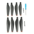 2 Pairs Propellers Blades Replacement Professional Low Noise Propellers Paddle Blade for DJI ...