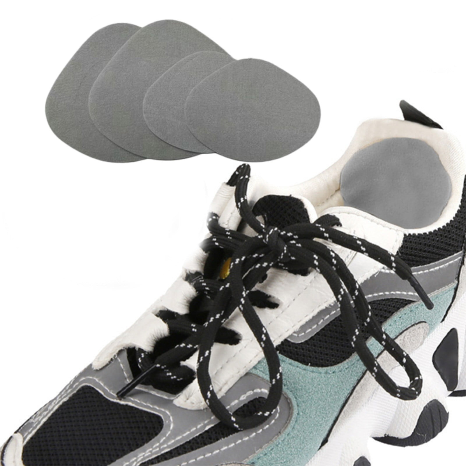 2 Pairs Repair Patches for Holes, Self-Adhesive Heel and Toe Box ...