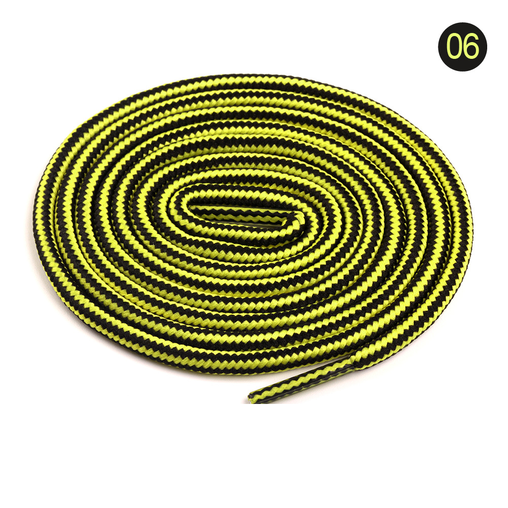 2 Pairs Round Dual Colored Striped Shoe Laces for Sneakers, 18 Colors ...