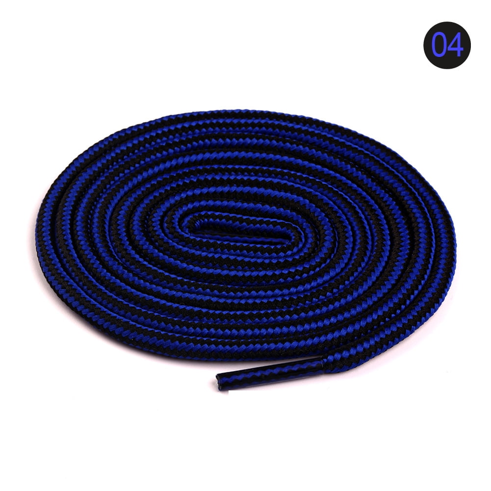 2 Pairs Round Dual Colored Striped Shoe Laces for Sneakers, 18 Colors ...