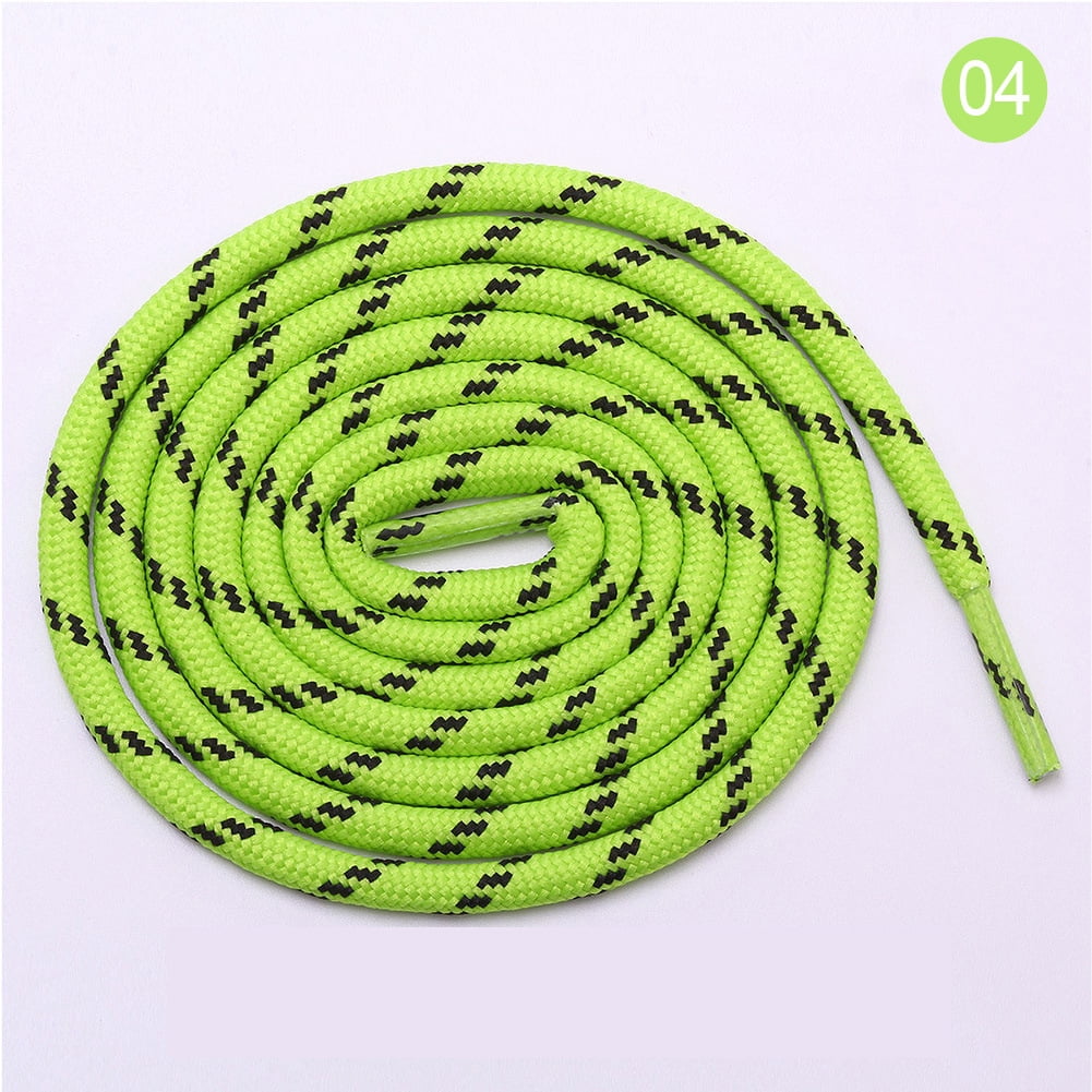 2 Pairs Round Shoe Laces for Boots, 7 Colors Shoelaces for Heavy Duty ...