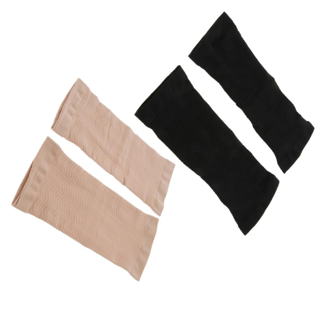 2 Pairs Shaper Sleeves for Loss, Upper Arm Wrap Bands - - Walmart.com