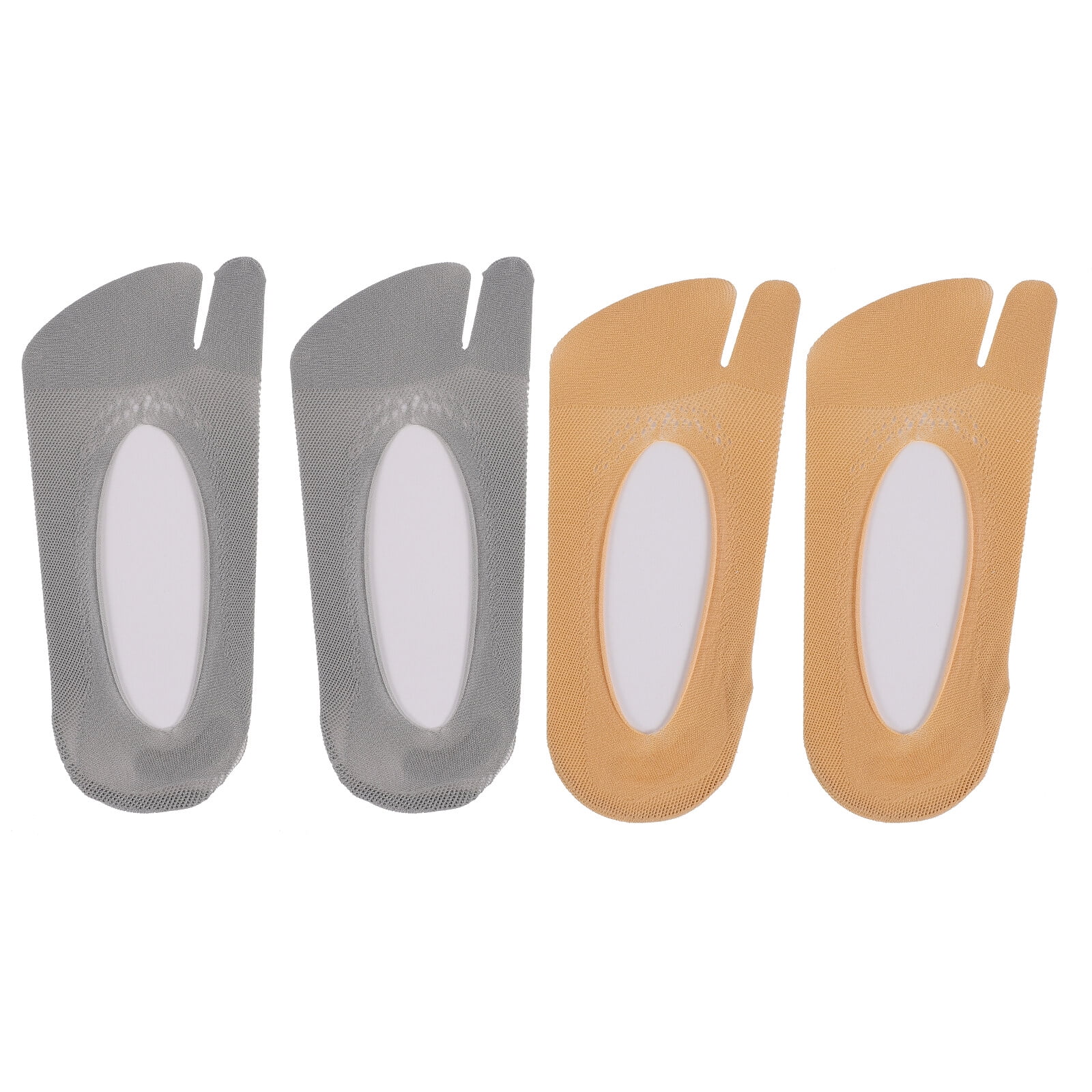 2 Pairs Short Toe Split Sock Practical Split Toe Sock Stylish Split Toe ...