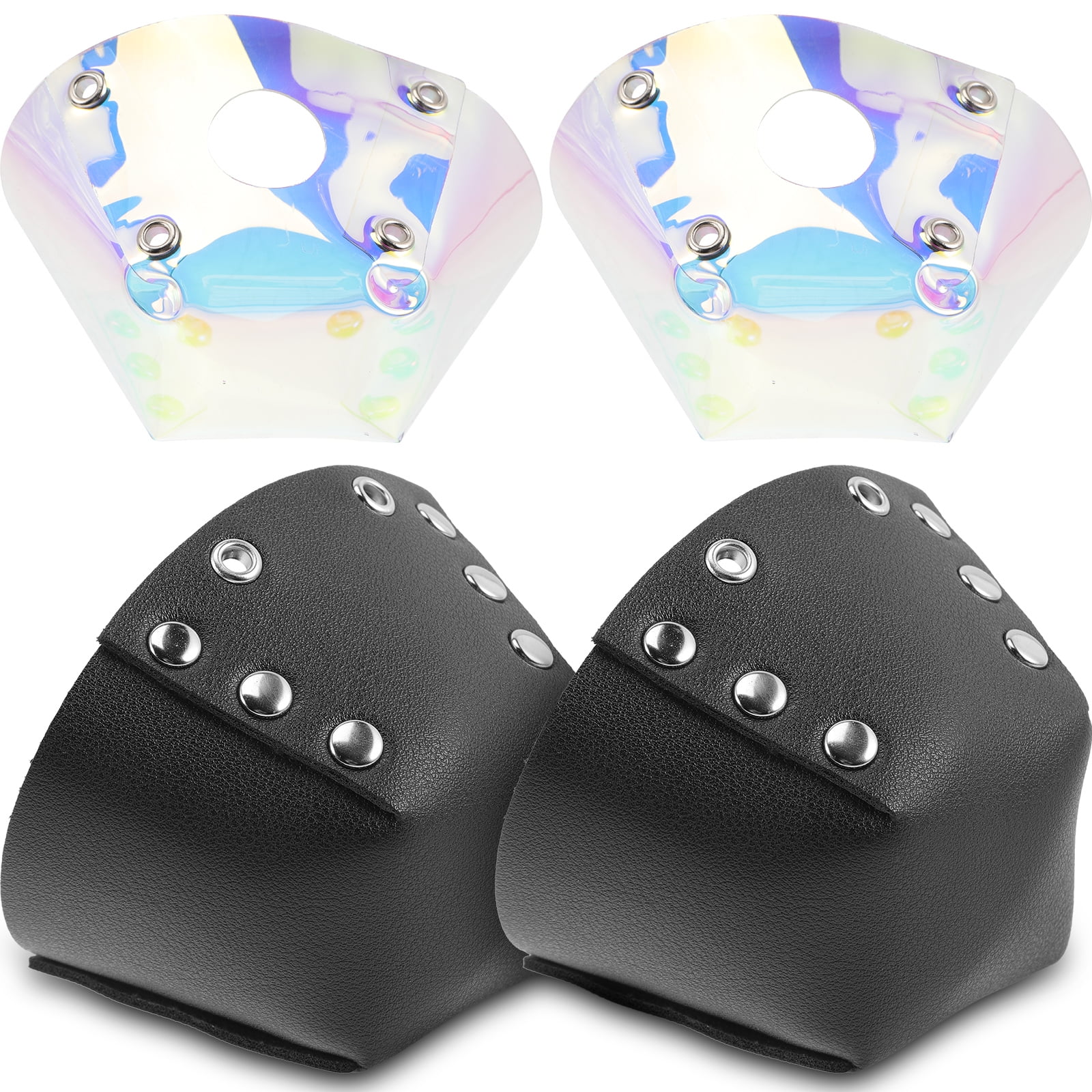 2 Pairs Skates Toe Caps Guards Roller Skates Toe Protector Cover Skates ...