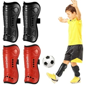 Athletic Works Soccer Sock Shin Guard Extra Small Black for Youth ...