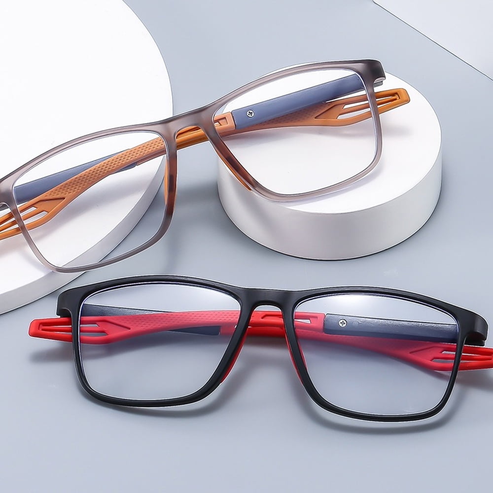 2 Pairs Sports Style Comfortable and Flexible Blue Light Blocking ...